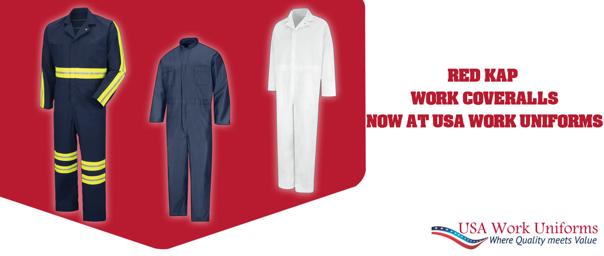 Red kap’s work Coveralls now at USA work uniforms – USA Work Uniforms